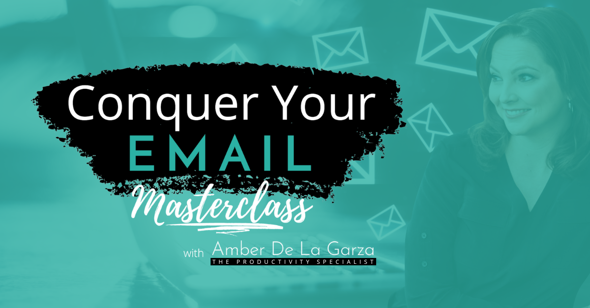 Conquer Your Email Masterclass For Small Business Owners