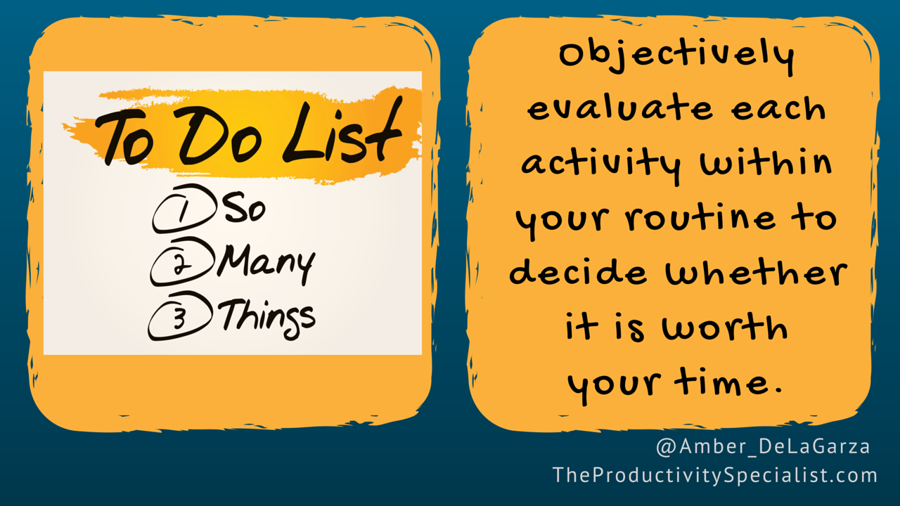 Are You Wasting Time On Pointless Activities?